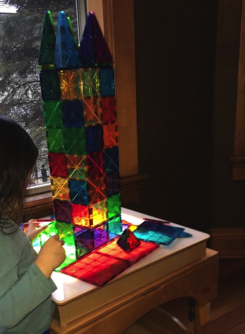 Exploring Colors on the Light Table – Early Math Counts