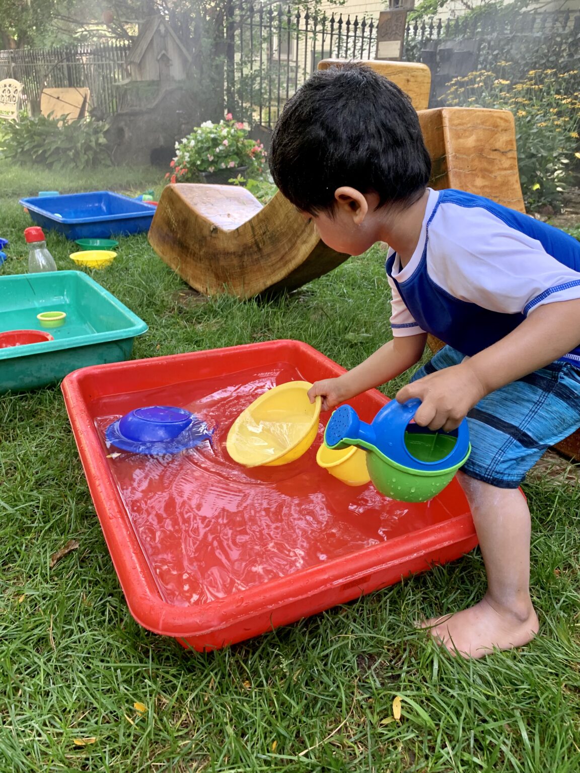 Finding Math in a Tub of Water – Early Math Counts