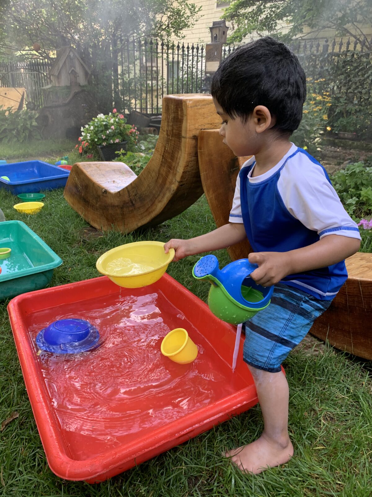 Finding Math in a Tub of Water – Early Math Counts