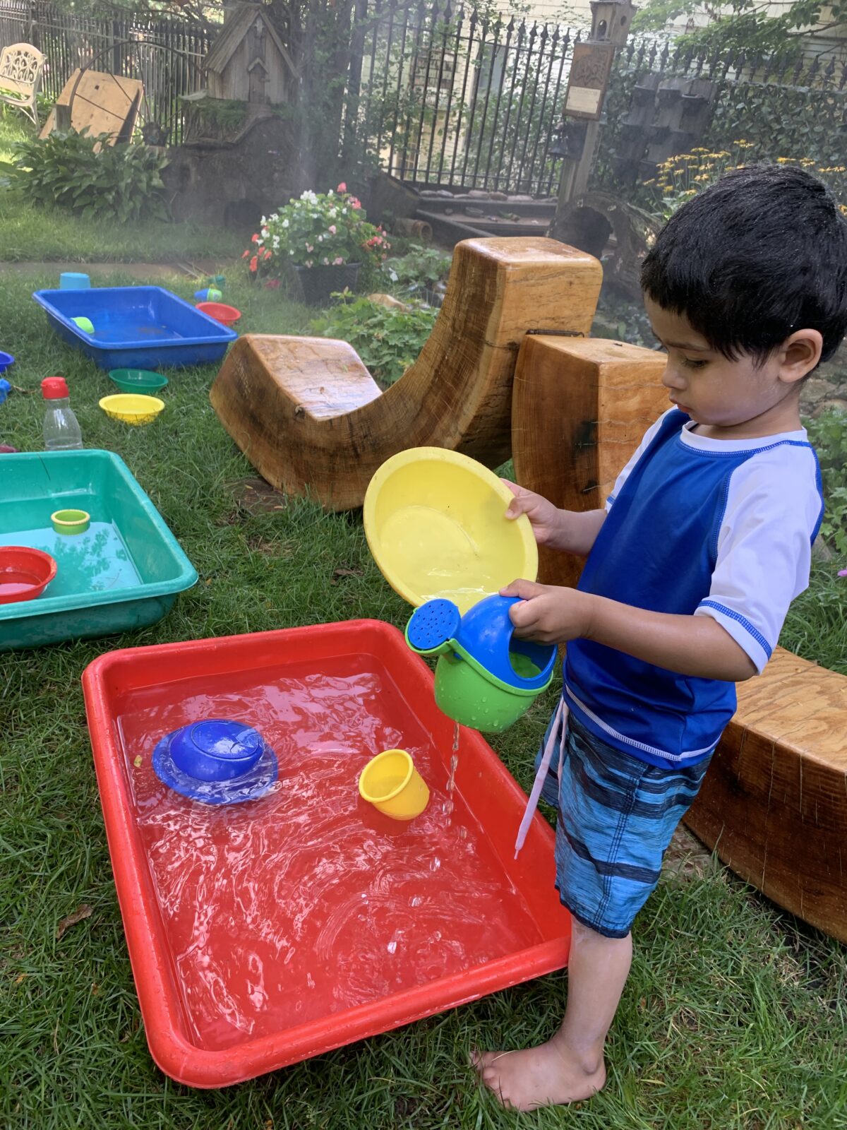 Finding Math in a Tub of Water – Early Math Counts