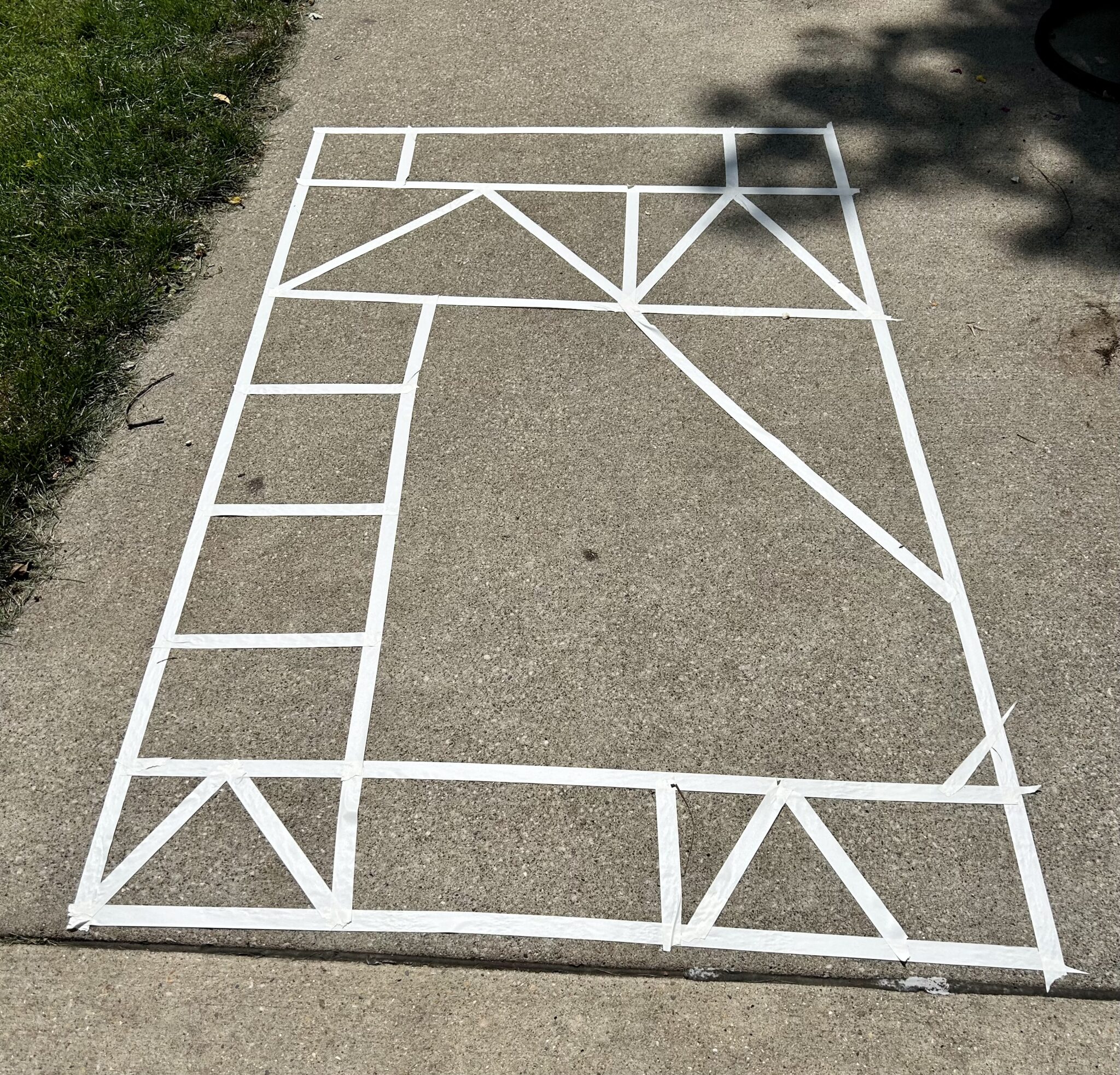 Geometry with Chalk Mosaics – Early Math Counts